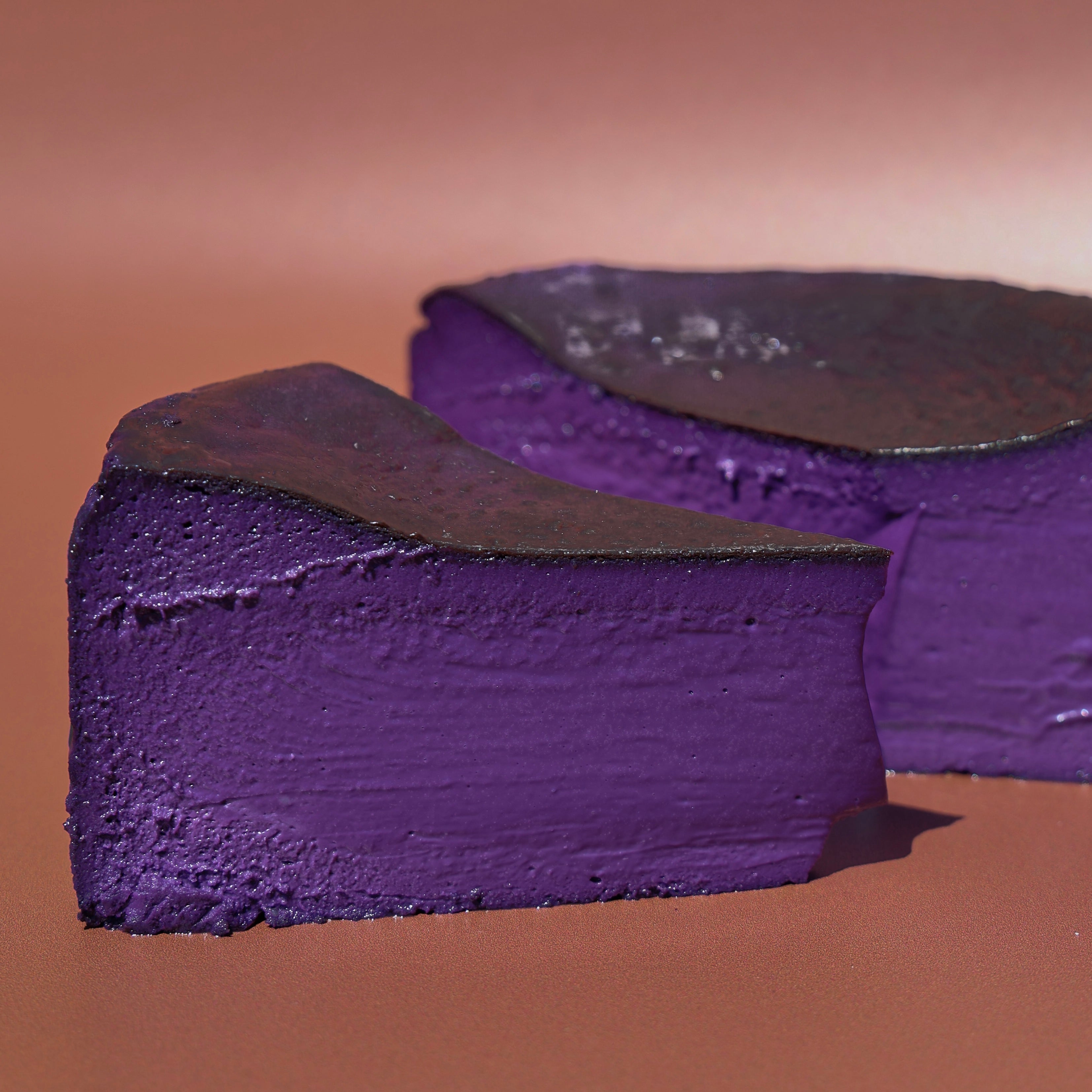 Ube Burnt Basque Cheesecake | Muse Cheesecakes&Bakery